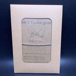 Jewelry | Zero Fks Given Morse Code Bracelet Set | Poshmark